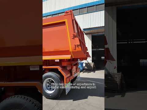 Need a Tough Trailer for Sand & Gravel? This Tipper Trailer Handles 60 Tons Easy!