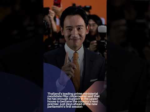 Move Forward Party Makes Grand Entrance as MPs Register, Leader Expresses Confidence in Becoming PM