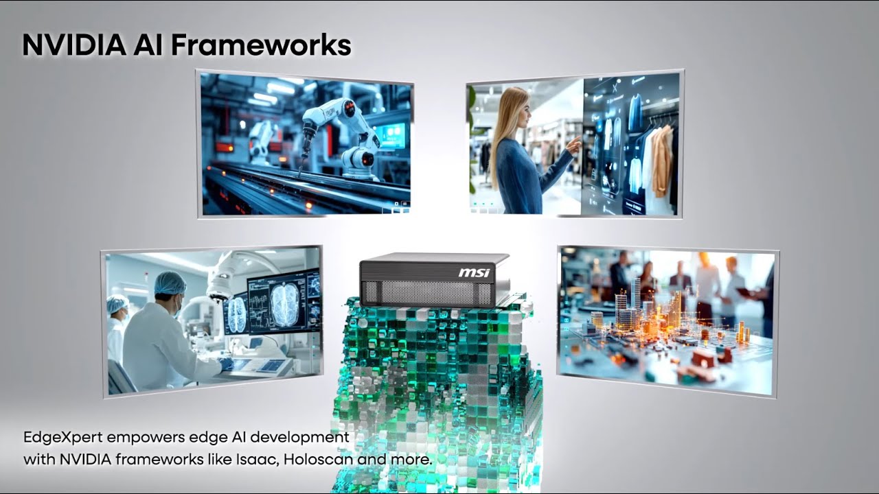 MSI EdgeXpert Personal AI Supercomputer (NVIDIA® Blackwell)
