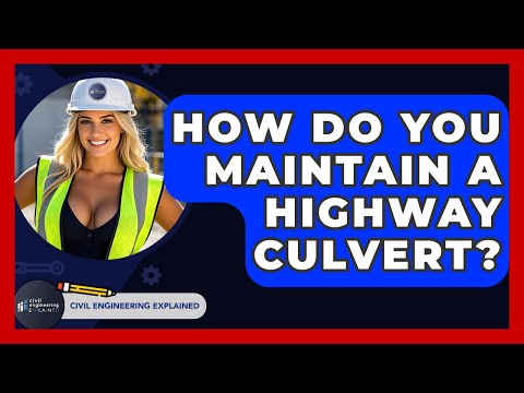 How Do You Maintain A Highway Culvert? - Civil Engineering Explained