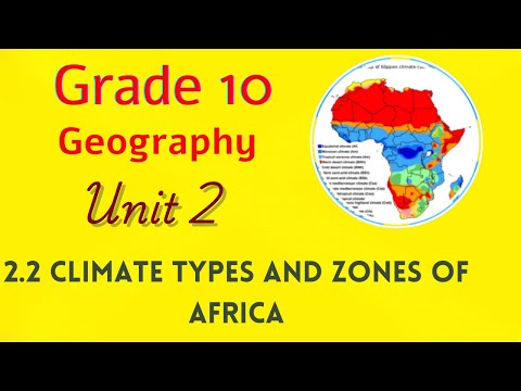 2.2 Climate Types and Regions of Africa #education #tutor#online tutor