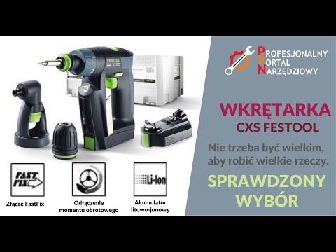 Akumulatorowa wiertarko-wkrętarka CXS 10,8 V