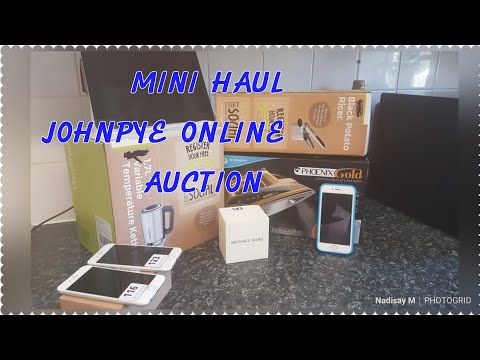 MINI HAUL- JOHNPYE ONLINE AUCTION - ELECTRONICS AND HOME WARE