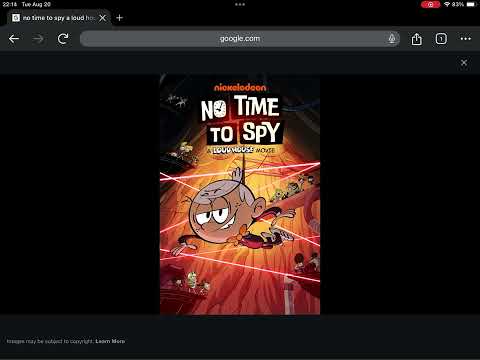 Happy 1st Anniversary to No Time To Spy: A Loud House Movie (2024)