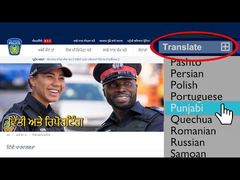 Website Translation Tool