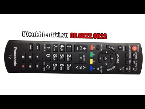 Điều khiển tivi panasonic N2QAYB