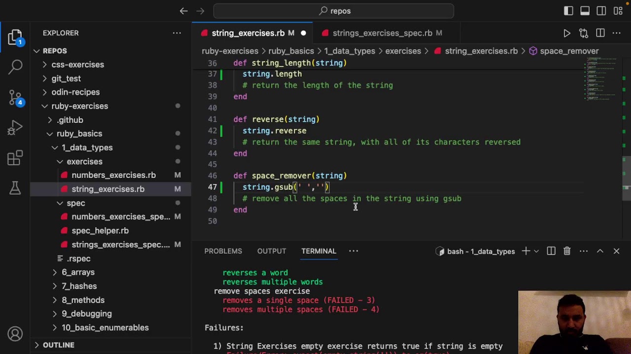 Day 15 (Bonus Session)_Ruby Exercises from the Odin Project