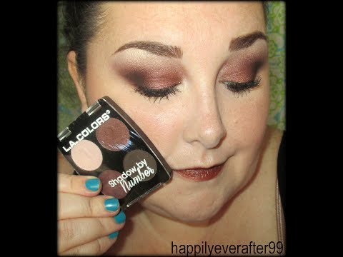 LaColors Shadow by Numbers Tutorial #6 --NERD CHIC--