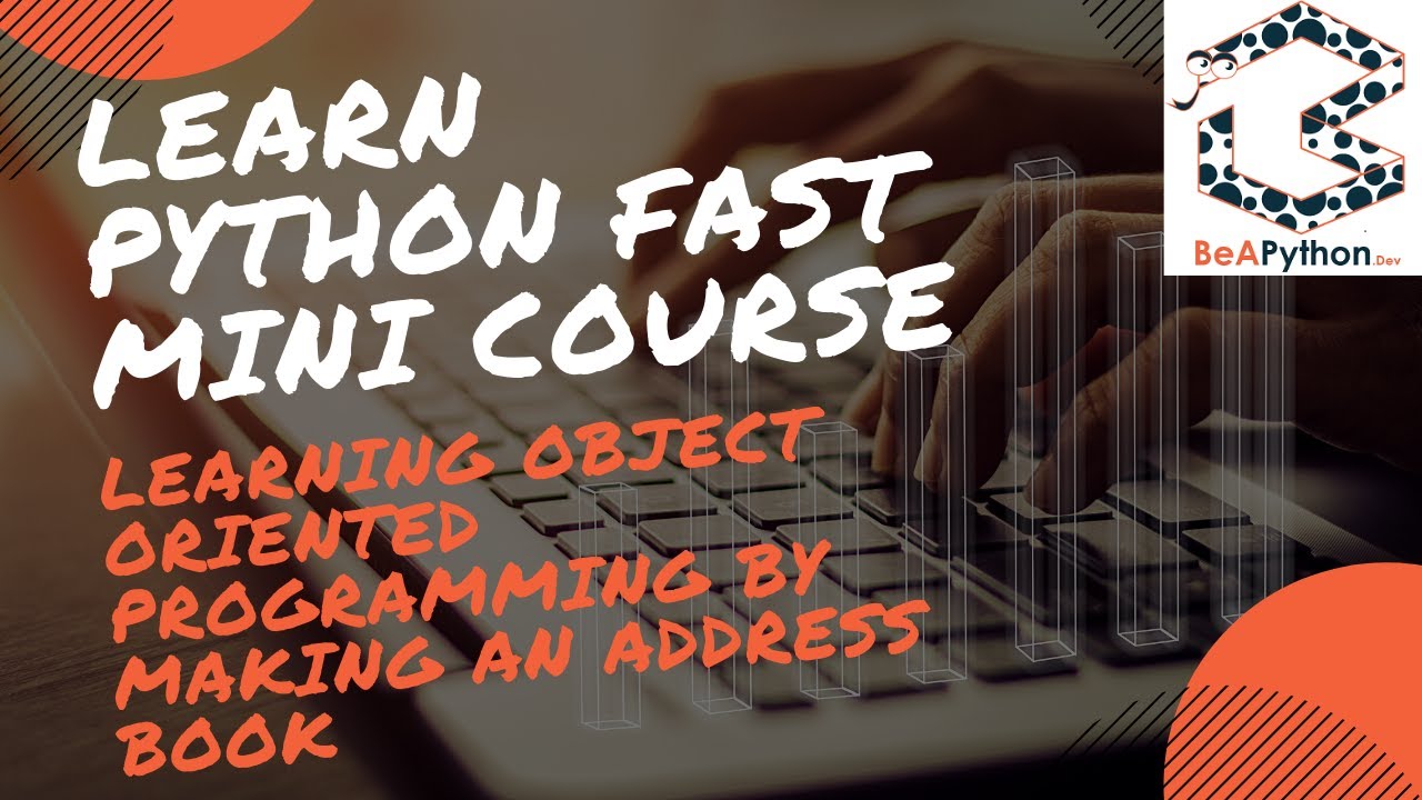 Learn Python Object Oriented Programming by building an Address Book Part 1 | Tutorial Course