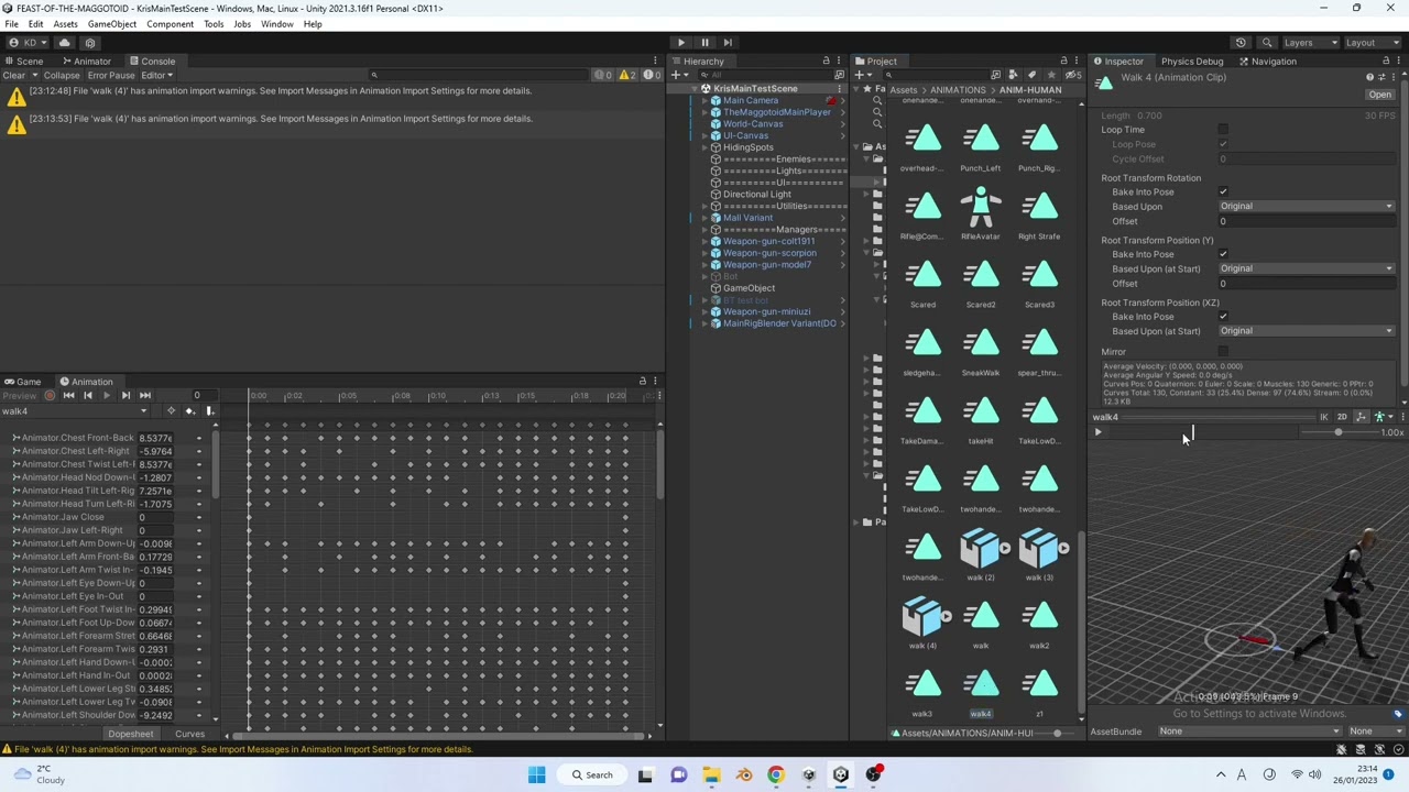 Unity Tips #1: How to remove Root Motion and Fix any (Humanoid) animation files imported to Unity