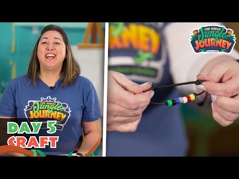 7 C’s Bracelet! | The Great Jungle Journey VBS: Day 5 Craft