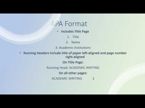 Differences Between MLA and APA