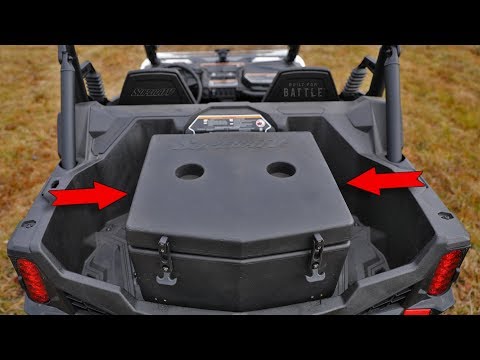 How to install SuperATV's Cooler/Cargo Box | Can-Am | Maverick Sport/Trail