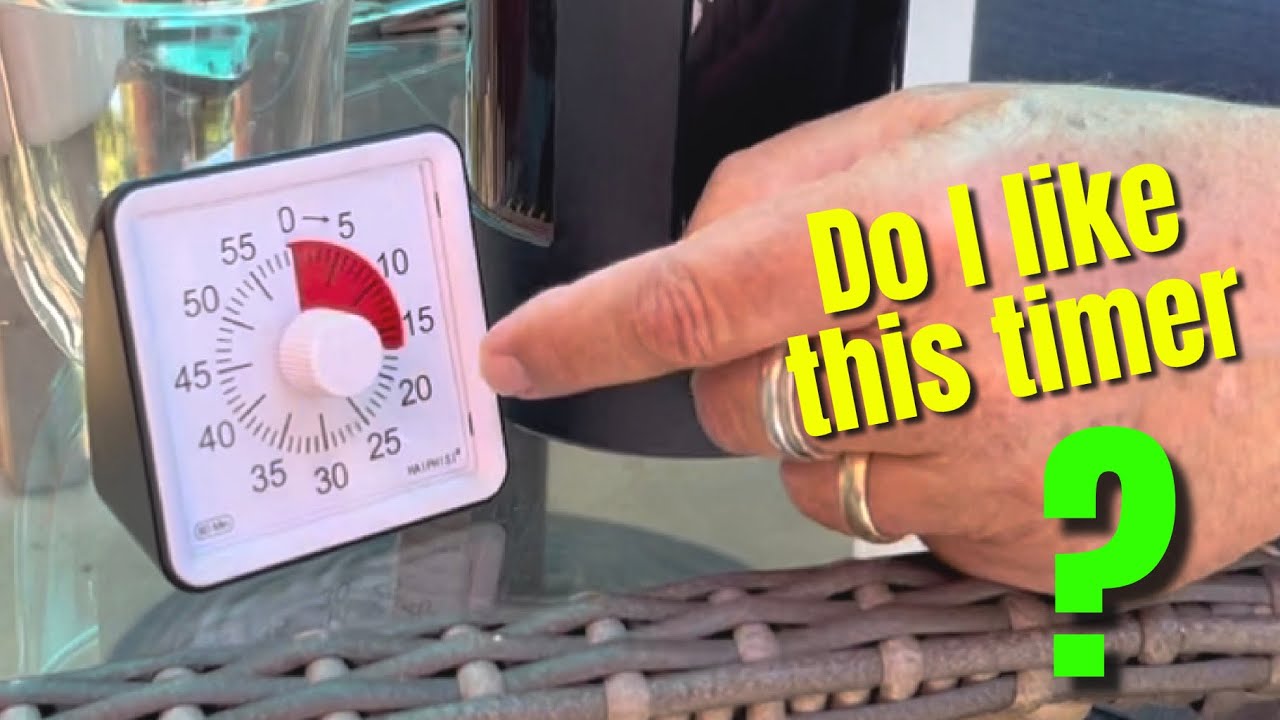 Secura 60-Minute Visual Timer, Classroom Classroom Timer, Countdown Timer for Kids, Adults, Review