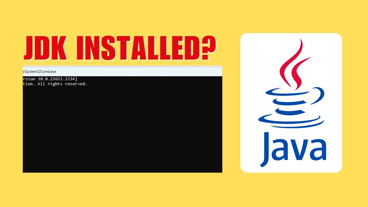 Quick Hack: Verify Your Java JDK Installation in Command Prompt!