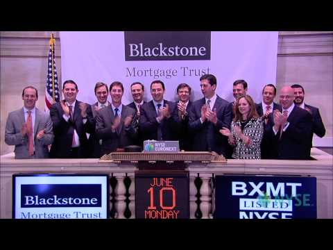 Blackstone Mortgage Trust Celebrates Recent Stock Offering at the NYSE