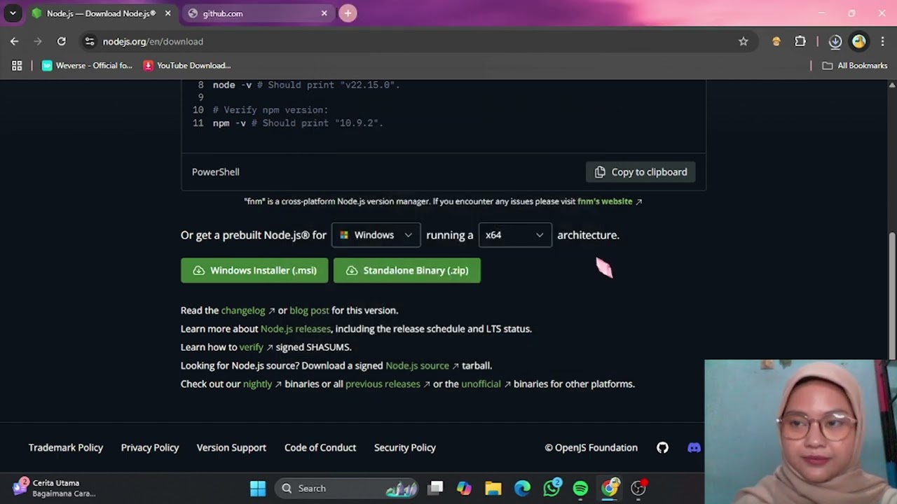 Cara Instalasi Node js, Git SCM, DAN IONIC CLI. part 1