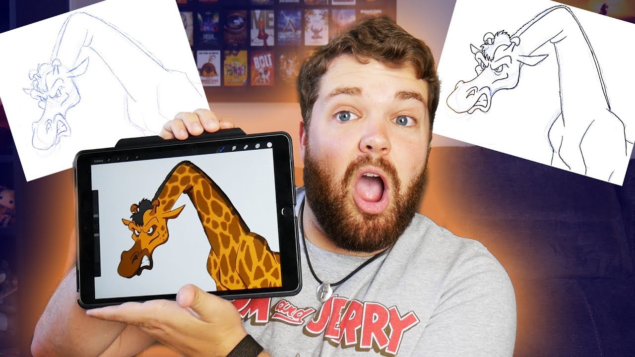 MyDisneyFix | Drawing and Voicing my Own Characters Challenge! | Brian Hull