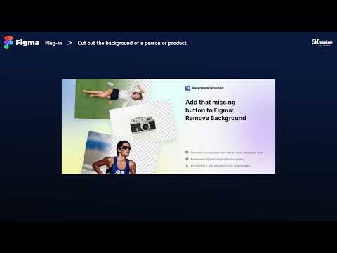 Figma Tutorial|How to use icon8 background remover plugin