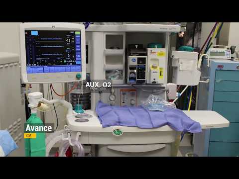 GE Anesthesia Machine Check
