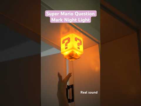 Super Mario Question Mark Night Light#lamp #supermario#night #home #led #life #convenient #lighting