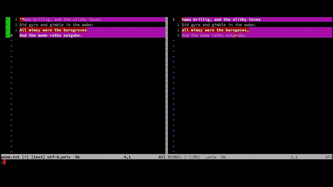 diffconflicts - A better Vimdiff Git mergetool