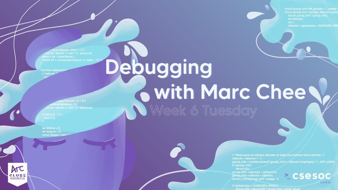 Debugging with Marc Chee
