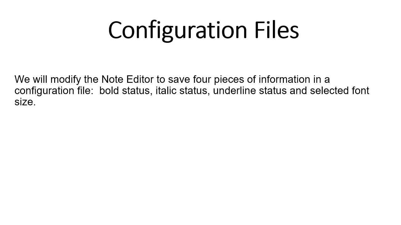 C# Projects for Beginners: Creating Text Editor 7/16