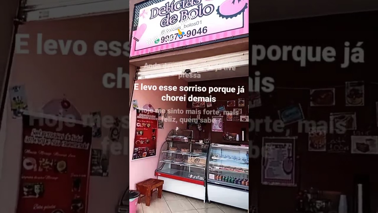 essa é minha lojinha de doces e bolos 😍 meu carinho minha paz !!