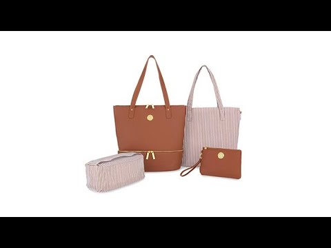 JOY Smart Chic Leather Handbag Set