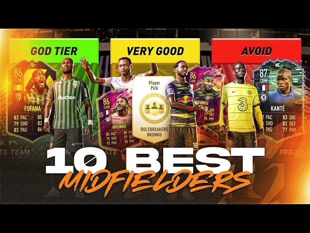 5 central midfielders (CM, CAM, CDM) with a better stamina rating than ...