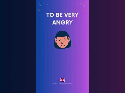 BRITISH ENGLISH IDIOM | What does to see red mean? | Lovely English Stories #englishidioms #idioms