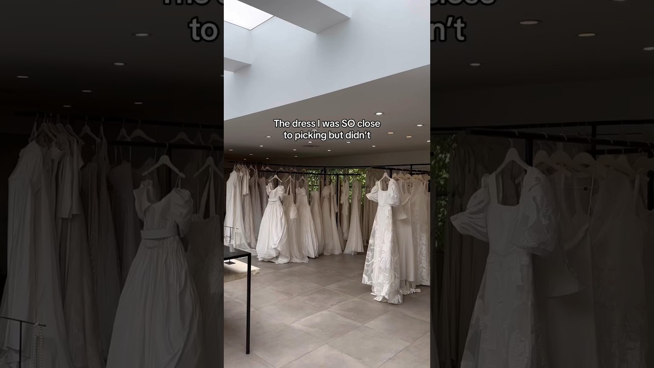 My ALMOST dress🤍 Danielle Frenkel is so unique and stunning