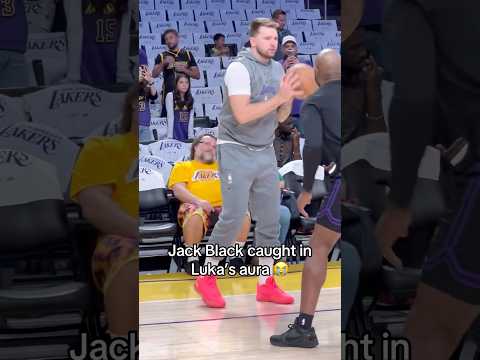 Jack Black in awe of Luka 😂🫡
