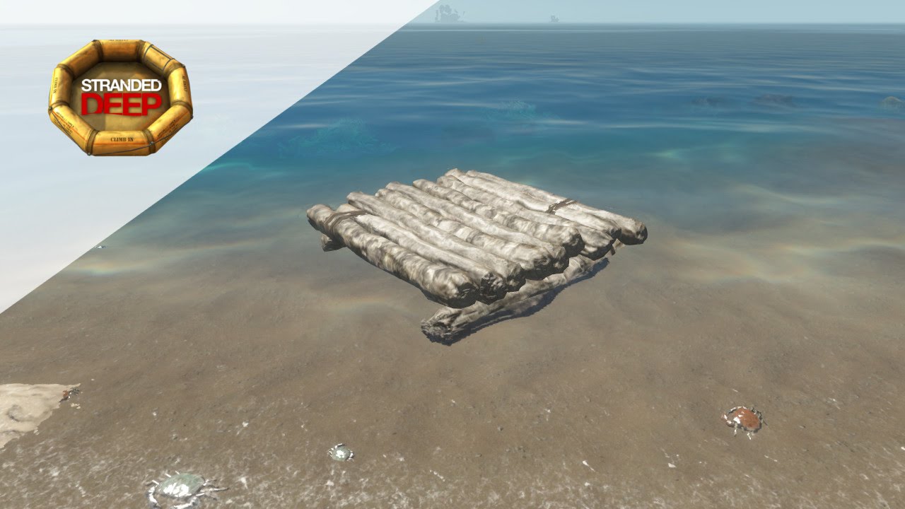 Stranded Deep Tutorials | How to make wooden raft