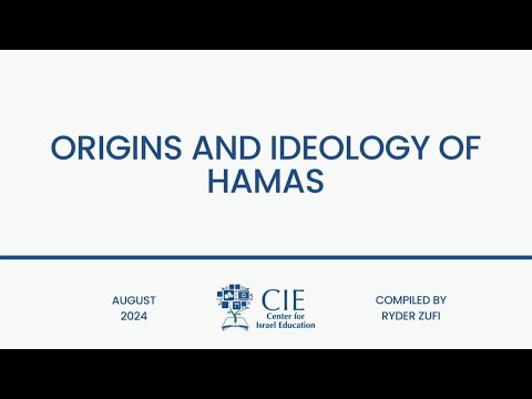 Origins and Ideology of Hamas