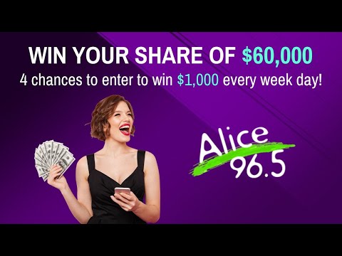 ALICE'S $1,000 CASH BRIBE | Win Your Share of $60,000!!!