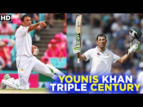 Younis Khan Hits Historical Triple Century 💯💯💯 | Career Best 3️⃣1️⃣3️⃣ Runs | PCB | MA2A