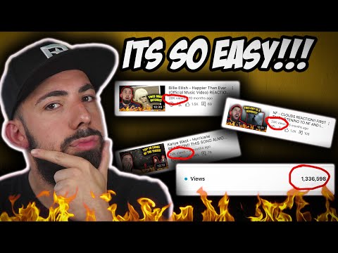 How to make Music Reaction Videos ( SIMPLE & EASY) (Reaction Video Tutorial)