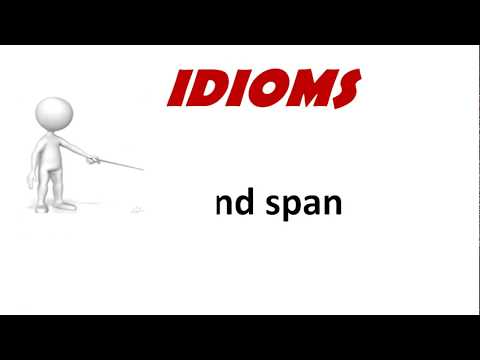 spick and span (idiom)