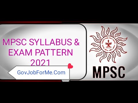 MPSC SYLLABUS AND EXAM PATTERN MARATHI PDF DOWNLOAD 2021