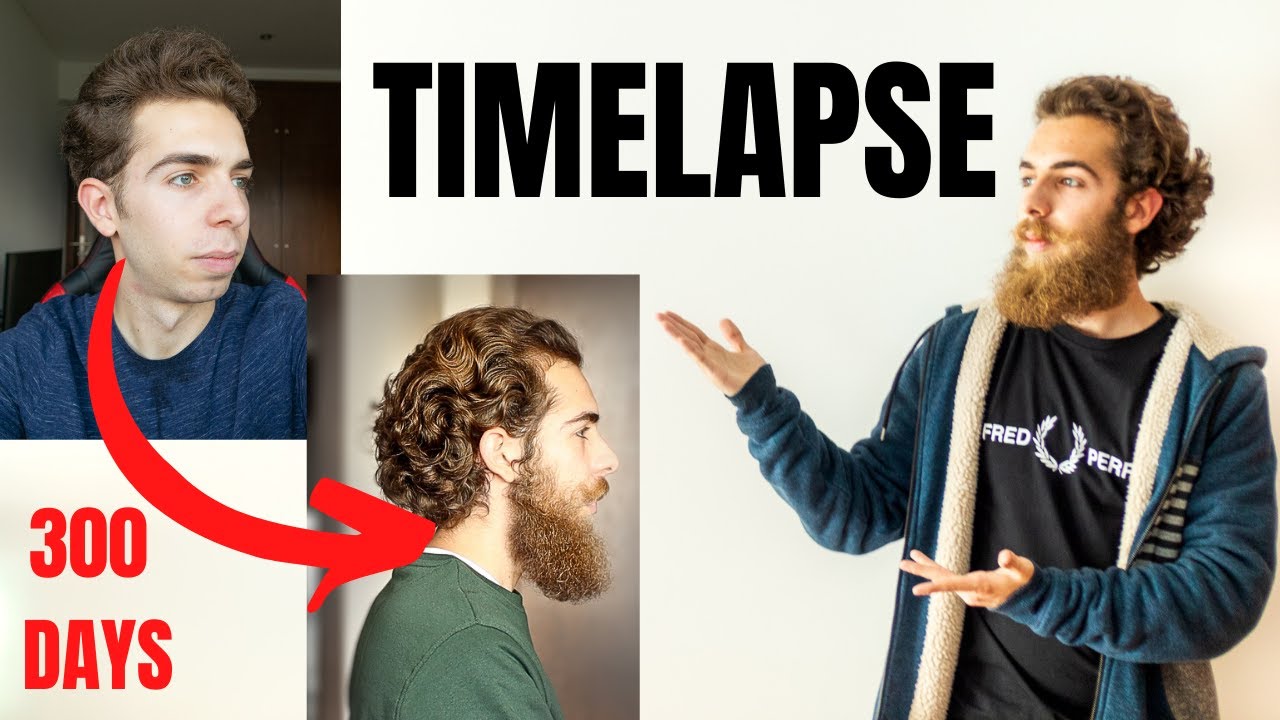 BEARD TIMELAPSE ! 300 DAYS !