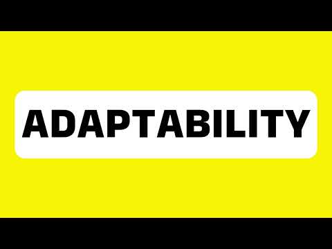 How to Pronounce Adaptability (Ability to adjust to new conditions) Correctly