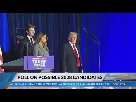 New poll shows who voters might consider for 2028 presidential candidates