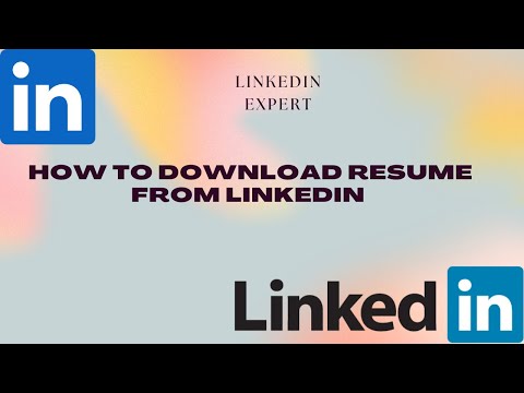 How to Download Resume from LinkedIn/Create a Resume in Seconds from your LinkedIn Profile 2023