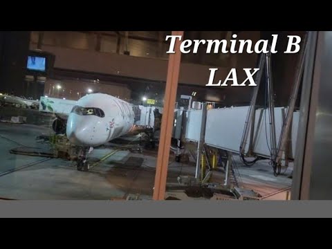 Quick Tour of Terminal B at LAX | Walking Tour 2023 🚶♂️ 🚶♀️Los Angeles International Airport
