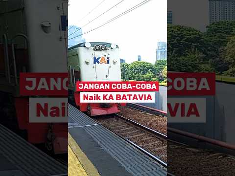 Jangan coba-coba Naik KA Batavia karena hal ini #kabatavia #kai #kairalinews #explorejogja #travel