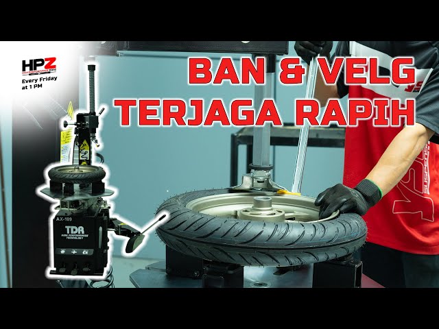 Solusi Mudah Ganti Ban Motor dengan TDR Tire Changer dan Portable Inflator