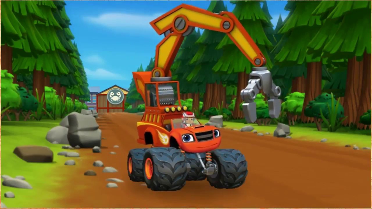 Blaze and The Monster Machines - Blaze Mud Mountain Rescue