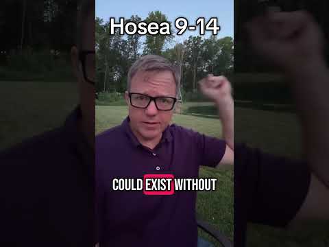 June 27, 2025 review of Hosea 9-14. Bible in a year chronologically.